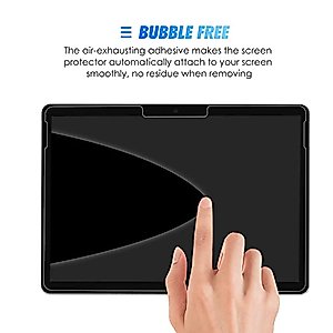 SPARIN [2 Pack] Screen Protector Compatible with Microsoft Surface Go 4/Surface Go 3/Surface Go 2/Surface Go (2021/2020) 10.5 Inch, Tempered Glass, High Responsive
