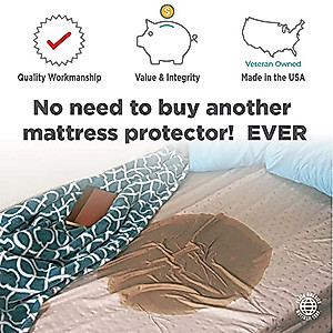 NAMC Cool Gel Memory Foam Bed-wetting Mattress with Waterproof Vinyl Cover - Twin