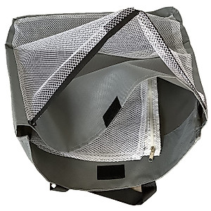 Shark Vacuum Accessory Storage Bag, 16 x 18 inch (40 x 46 cm), Gray