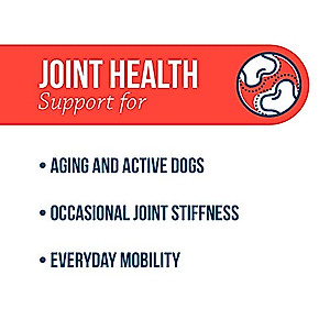 Synovi G3 Soft Chews Glucosamine Joint Supplement for Dogs, 120 count