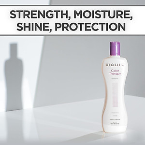 BioSilk Color Therapy Shampoo, Gently Cleanses Without Stripping Hair Color, Color Protection While Cleansing, Sulfate, Paraben & Cruelty-Free, 12 Oz