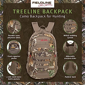 Fieldline Pro Series Treeline Daypack, Realtree Edge