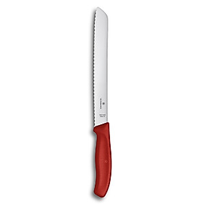 Victorinox 6.8631.21B Swiss Classic Bread Knife Red 8.25 inch