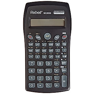 Rebell RE-SC2030 BX Scientific Calculator, Black