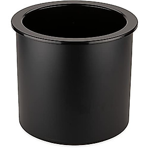 Carlisle FoodService Products Coldmaster Ice Cream Server Insulated Crock with Lid for Kitchens and Restaurants, Plastic, 3 Gallons, Black