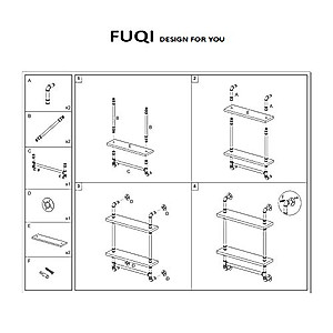 FUQI Industrial Pipe Bathroom Shelves Decor Wall Mounted 2 Tiered, Rustic Wood Wall Shelf with Towel Bar, Black Matte Towel Rack, Pipe Floating Shelves Shelving Towel Holder