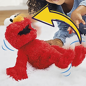 Sesame Street Tickliest Tickle Me Elmo, Laughing, Talking, 14-Inch Elmo Plush Toy, Toddler, Kids 18 Months & Up