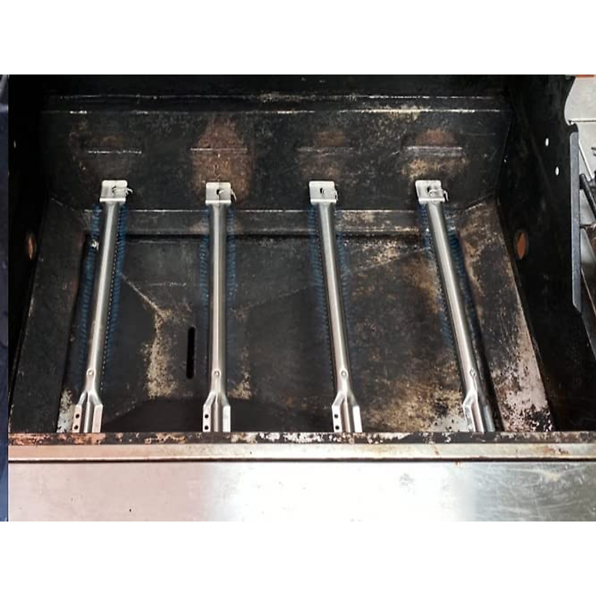 Dongftai SA401A (5-Pack) 16 3/16" Stainless Steel Burner for Brinkmann 810-1575-W 810-1750-S 810-1751-S 810-3551-0 810-3885-S 810-6345-0 810-7450-S 810-7490-F 810-8401-S 810-8403-F 810-8532-f