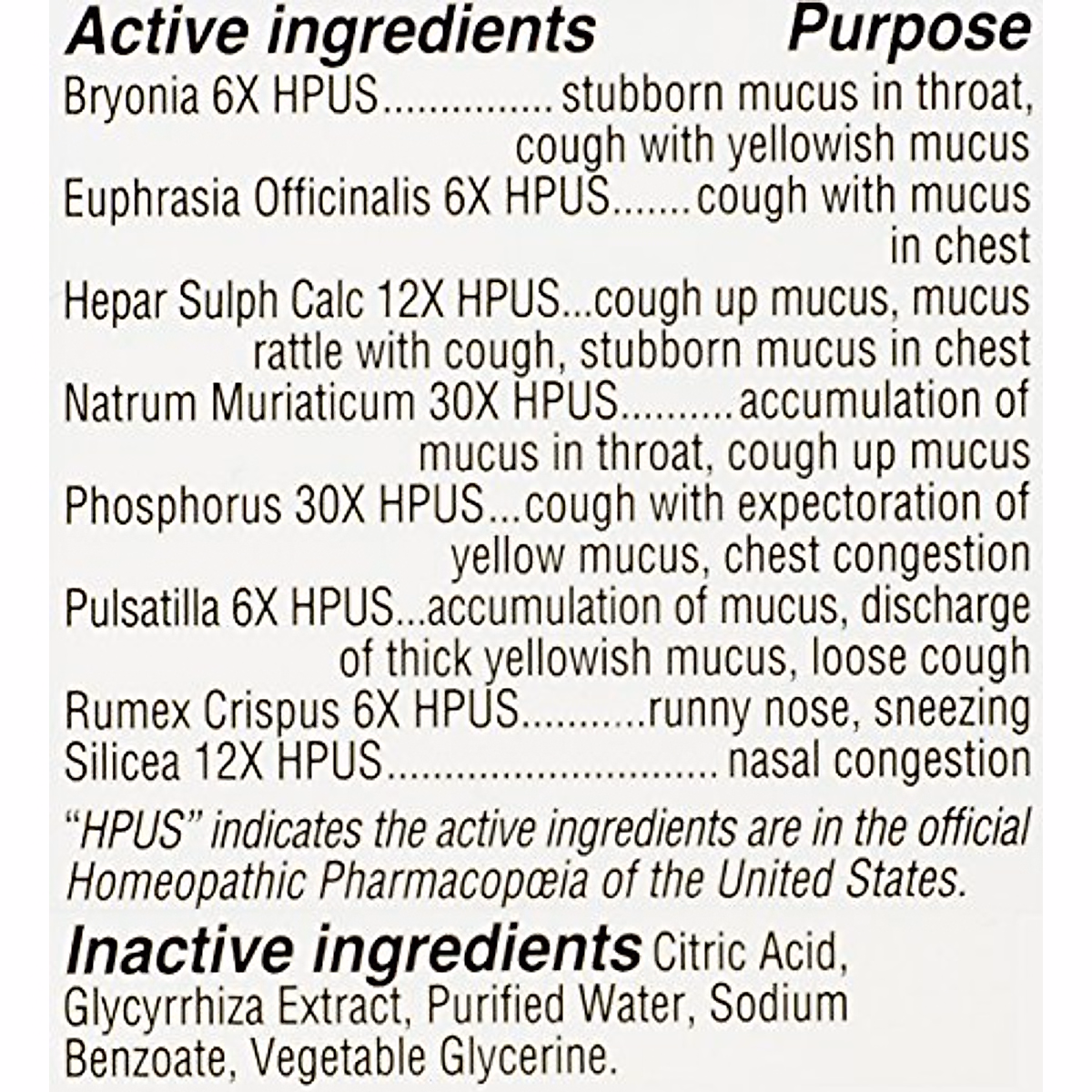Cold Medicine for Kids Ages 2+ by Hyland's, Cold 'n Mucus Relief Liquid, Natural Relief of Mucus & Congestion, Runny Nose, Cough, 4 Ounces