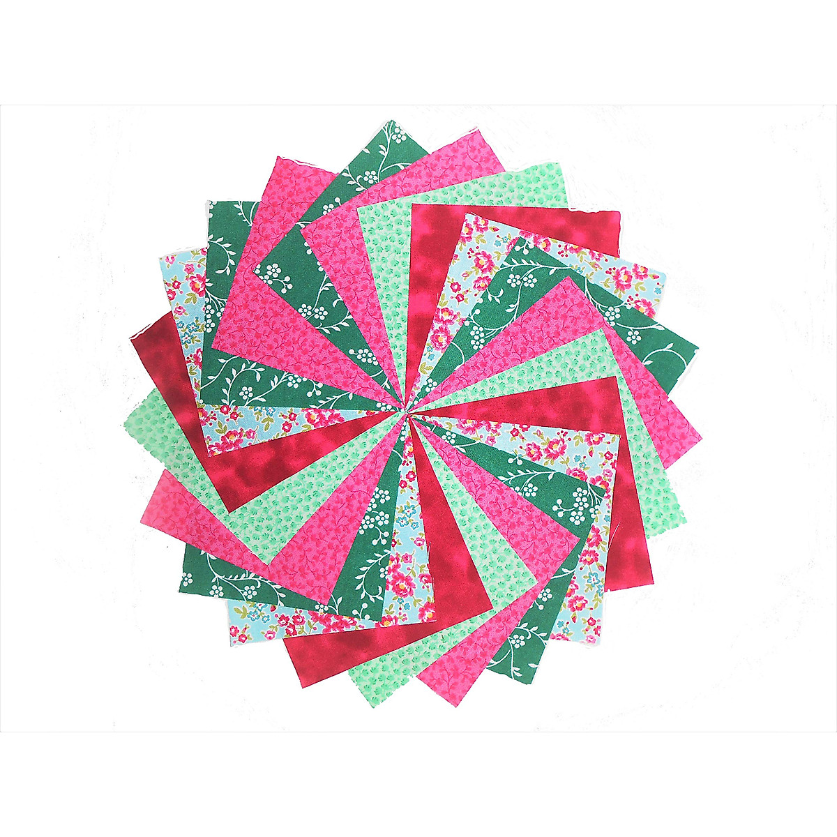 10 10 INCH LAYER CAKE BEAUTIFUL ASIAN FLORAL Charm Pack- 5 diffferent patterns/colors-2 of each