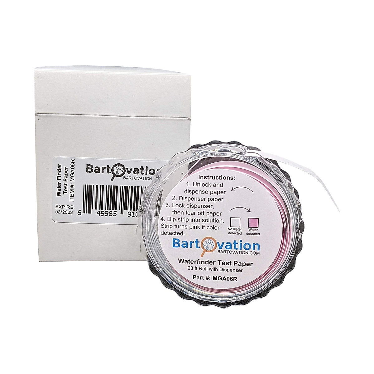 Qualitative Water Finder Test Paper for Traces of Water in Gasoline and Solvents [23 Foot Roll]