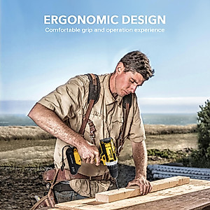 NatureNook Drill Set Electric Screwdriver Cordless Power Drill Tools Cordless Drills with Battery and Charger