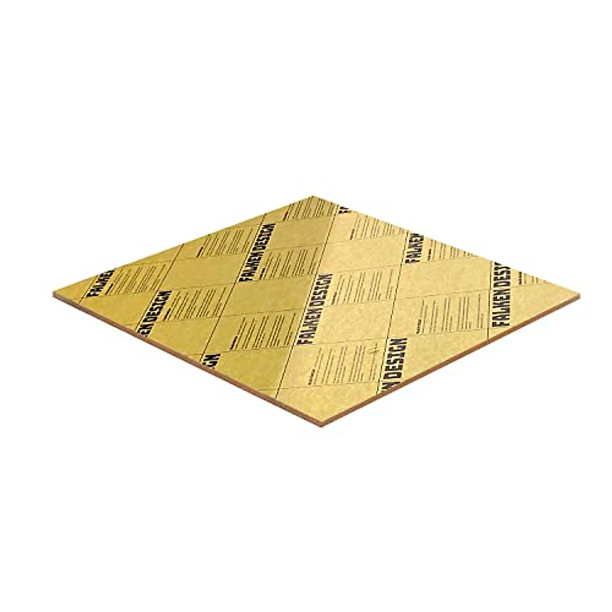 Falken Design falkenacrylic_Black_354_12x24 Acrylic Sheet, Plastic/Plexiglas/Lucite, 12" x 24-3/8", Black