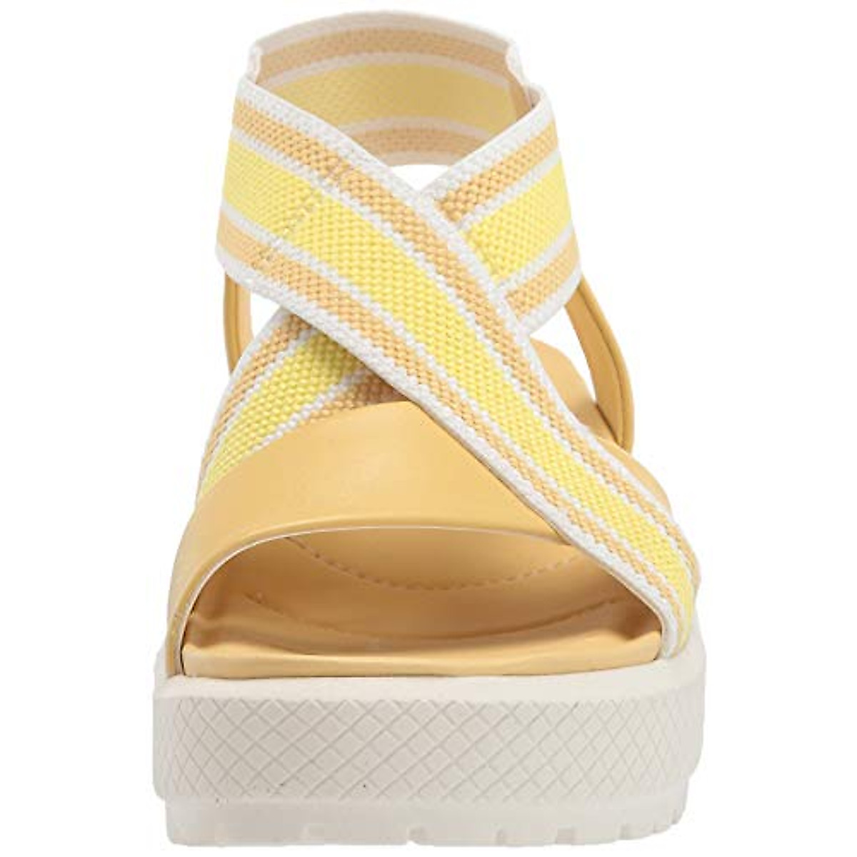 Franco Sarto Womens Niko Sandal Light Yellow 7.5 M
