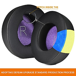 defean BackBeat Pro Cooling Gel Ear Pads Replacement Cover Cushions Compatible with Plantronics BackBeat Pro Wireless Noise Canceling Headphones