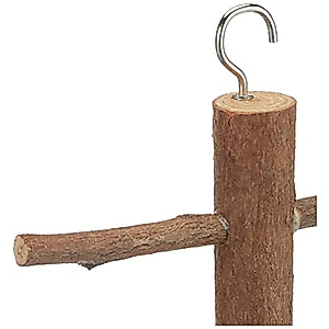 All Natural Real Wood Climbing Frame for Parakeets and Canaries