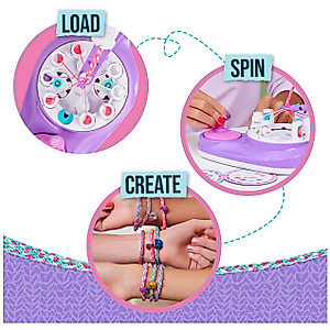 Cool Maker, KumiKreator Bead & Braider Friendship Necklace and Bracelet Making Kit, Arts and Crafts Kids Toys for Girls Ages 8 and up