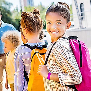 WristCo Neon Pink Tyvek Wristbands for Events - 500 Count ¾” x 10” - Waterproof Recyclable Comfortable Tear Resistant Paper Bracelets Wrist Bands for Concerts Festivals Admission Party Tours