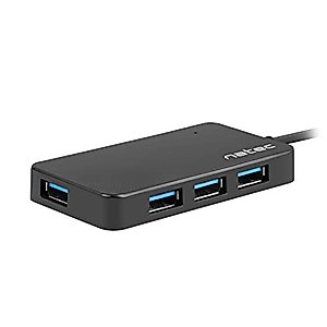 Natec HUB USB 3.0 Moth 4-Ports, Black