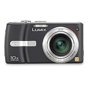 Panasonic Lumix DMC-TZ1K 5MP Compact Digital Camera with 10x Optical Image Stabilized Zoom (Black)