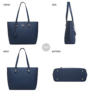 Handbags for Women Large Tote Shoulder Bags Top Handle Satchel Purses Wallet Crossbody Bag set 4pcs