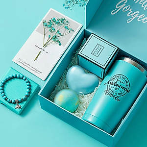 Birthday Gifts for Women, Personalized Gifts for Mom Sister Best Friend Wife Girlfriend, Unique Spa Relaxing Gift Baskets for Women Who Have Everything - Mothers Day Gifts for Mom