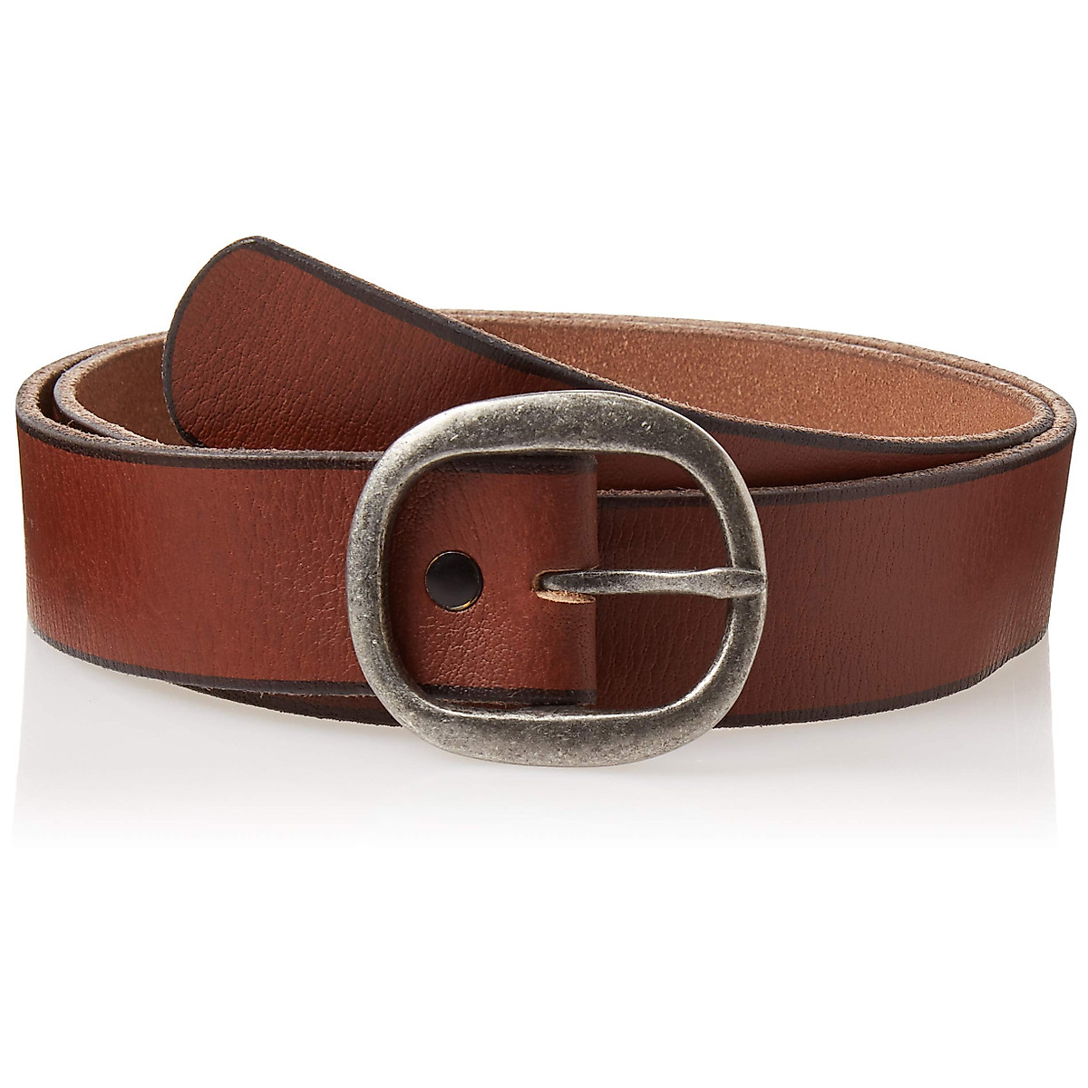 Danbury Women's Soft Leather Belt, Brown, XL