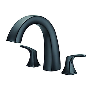 Gerber Plumbing Vaughn Two Handle Roman Bath Tub Trim Faucet