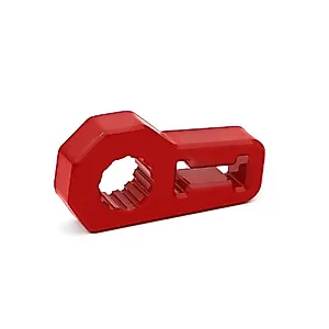 Daystar, Red Jack Handle Isolator, reduce jack handle rattling, KU71071RE, Made in America , Red