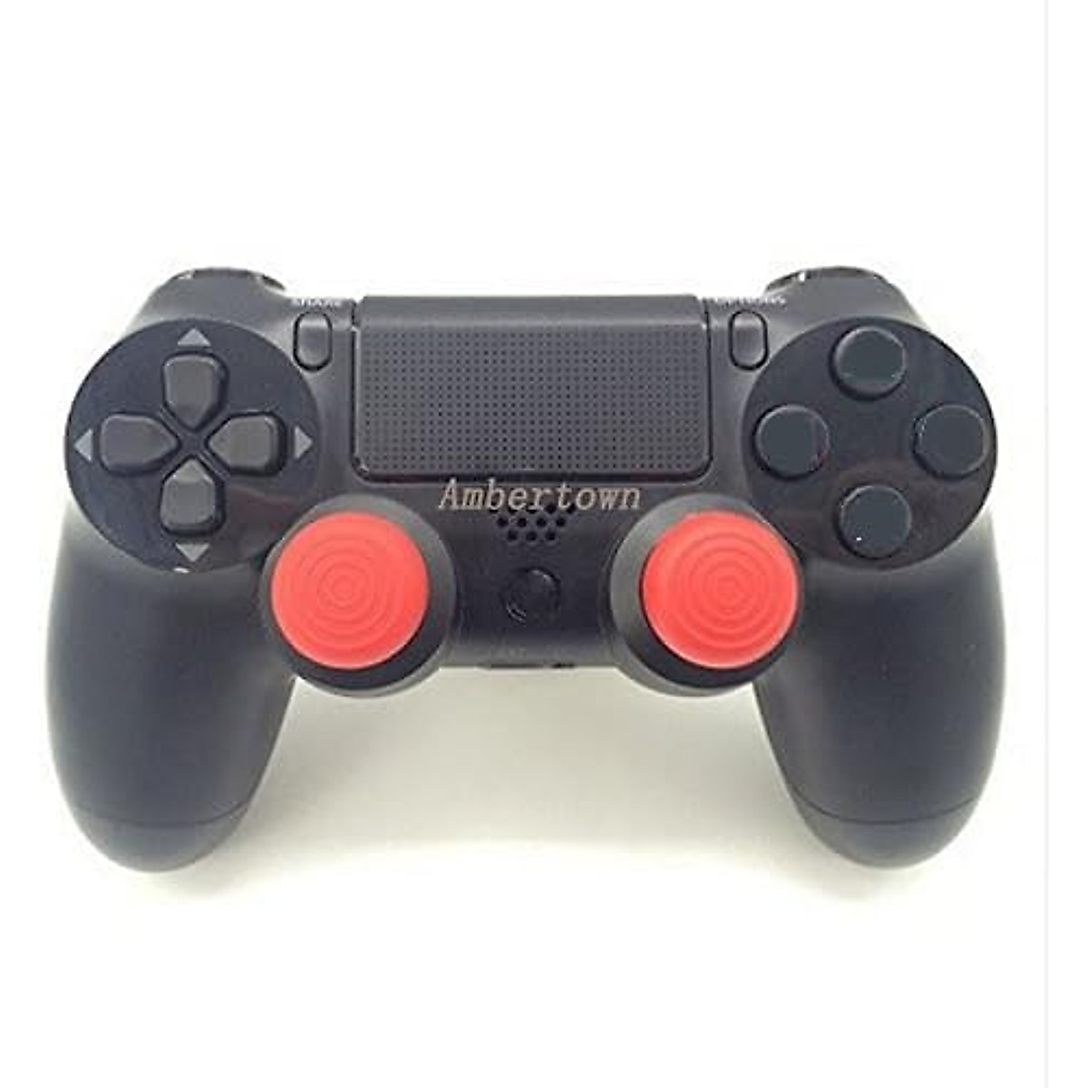 8 Pairs Analog Silicone Thumb Stick Grip Joystick Caps Cover for PS4 PS3 Xbox 360 Xbox One Game Controllers