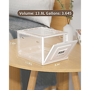 Time Lock Box for Medication, Phone Jail Lock Box with Timer, Timed Locking Container for Snacks Kitchen Food Safe