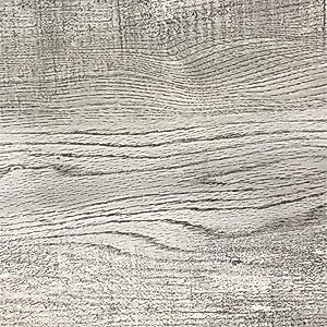 Pemberly Row Contemporary 48" Rectangle Reclaimed Wood Top Metal Base Dining Table in Gray and Black