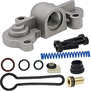 6.0 Blue Spring Kit Upgrade,fuel pressure Regulator Kit - Fits Ford Blue Spring Kit 6.0 Powerstroke F250, F350, F450, F550 2003, 2004, 2005, 2006, 2007- Replaces 3C3Z-9T517-AG, 3C3Z9T517AG