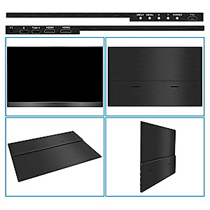 Serchou 1080P HD Display Computer Extension Screen 13.3 inches / 15.6 inches Full Interface Portable Monitor (Size : 13.3 inches)