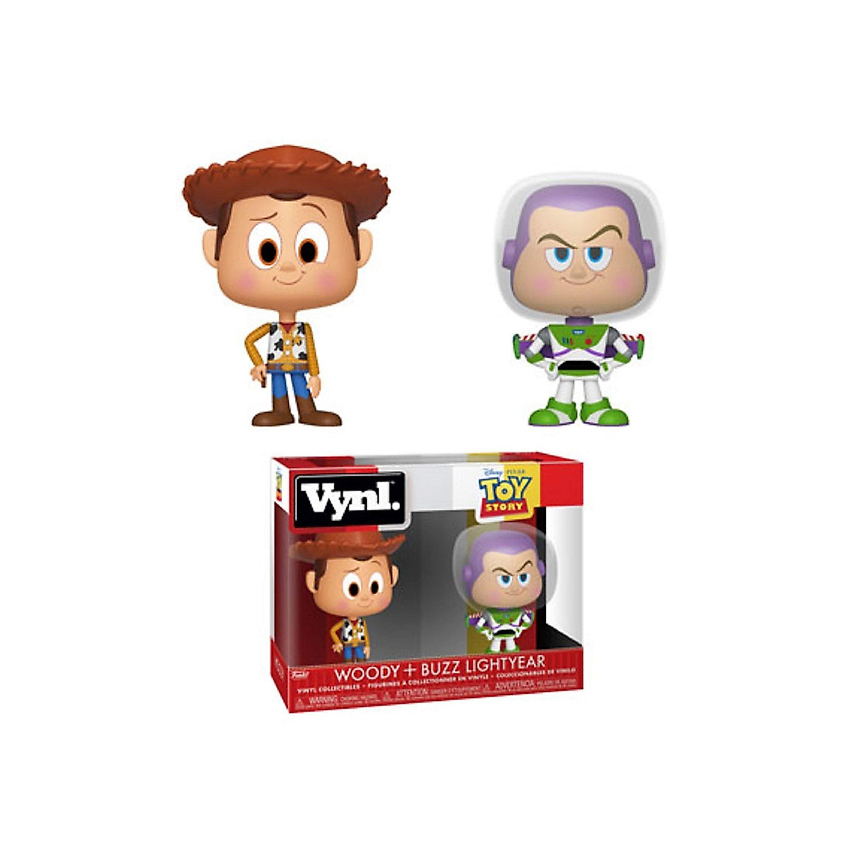 Funko VYNL: Toy Story-Woody and Buzz Collectible Figure - Collectible Vinyl Figure - Gift Idea - Official Merchandise - for Kids & Adults - Movies Fans - Model Figure for Collectors and Display