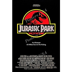 Posters USA - Jurassic Park Original Movie Poster Glossy Finish - MOV461 (24" x 36" (61cm x 91.5cm))