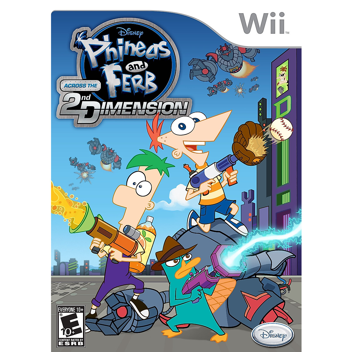 Phineas and Ferb: Across the 2nd Dimension - Nintendo Wii