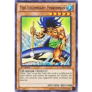Yu-Gi-Oh! - The Legendary Fisherman (LCJW-EN024) - Legendary Collection 4: Joey's World - 1st Edition - Common