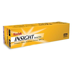 Kodak 1798628 IP-22 Insight Poly-Soft Ultra-Speed Double Dental Film, Size 2 (Pack of 130)