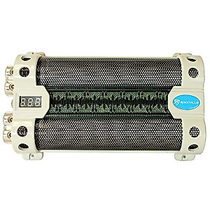 Rockville RFC30F 30 Farad Capacitor Voltage Display+Amp Kit
