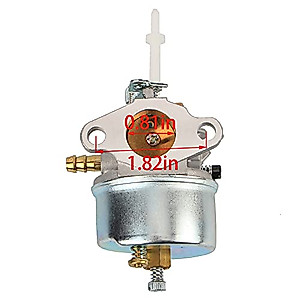 Carbhub 632371 Carburetor Snow Blower for Tecumseh H50 HSK50 H60 HSK60 H70 HSK70 Toro 38510 38513 38063 38065 38062 38050 38040 38072 38073 Thrower Replaces 632371A 632379A 632379 with Spark Plug