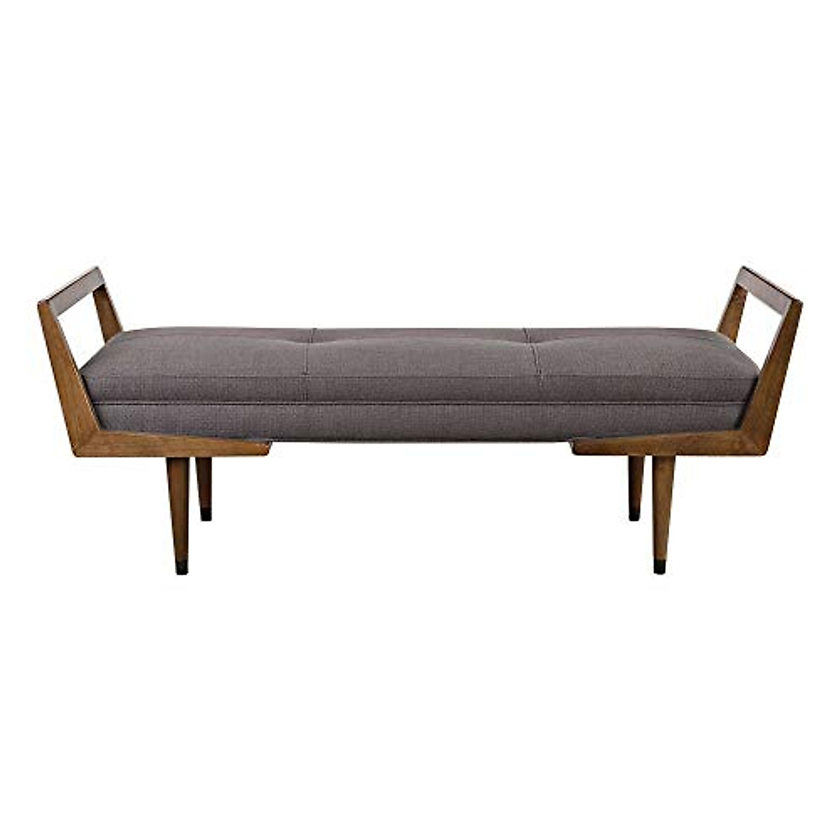 Uttermost Waylon Oatmeal Fabric Tufted Bench