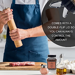 Fusion Select Premium Szechuan Peppercorn - Authentic Sichuan Whole Peppercorns for Chinese Cuisine, Mapo Tofu, Kung Pao Chicken - Spice Seasoning with Tasty Lemon Twist - Double Flip Lid Jar - 6oz