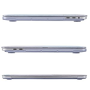 MOSISO Compatible with MacBook Pro 13 inch Case M2 2023, 2022, 2021-2016 A2338 M1 A2251 A2289 A2159 A1989 A1708 A1706, Plastic Pattern Hard Shell Case&Keyboard Cover&Screen Protector, Cute Cat