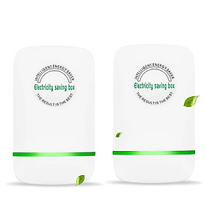Esaver Watt, 2Pack Esaverwatt Energy Saving Device, Upgrade Pro Power Saver, Electricity Saving Box, Smart Electricity Saving Device for Household, Office Market, US Plug, Reduce Electric 30KW