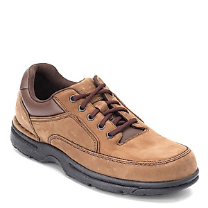 Rockport Men's Eureka Walking Shoe, Chocolate Nubuck, 12 Wide