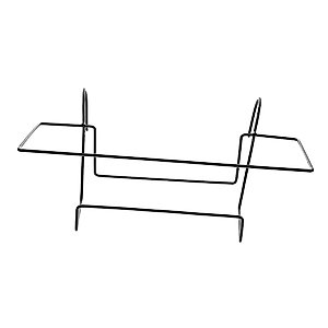 HANABASS Hanging Flower Pot Bonsai Railing Hanging Patio Balcony Basket Pots Plant Iron Holder Fence Shelf Pot Display Flowerpot Flower Planter Rack Rail Stand Crafts Rectangular Planter