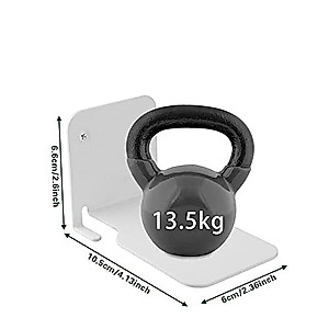 KAKAA 2 Pack Floating Shelves Wall Mounted Stainless Steel Invisible Floating Bookshelves Wall Mounted Book Shelves Holder Organizer for Invisible Mounted Nursery Kids Bookshelf (White Bookshelf *2)