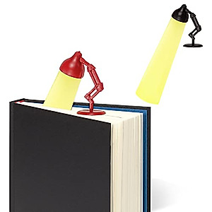 2 PCS of 3D Table Lamp Bookmarks, Cute Bookmarks, Novel Shapes, Interesting Creative Gifts, Fun Bookmarks Designed for Kids, Boys and Girls
