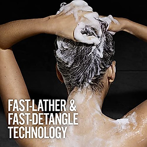 TRESemmé Ultra Keratin Repair Concentrate Shampoo And Conditioner For Damaged Hair Visible Repair in 30 Seconds, Fast-Lather And Fast-Detangle Technology, 2X More Washes Combo Pack, Black